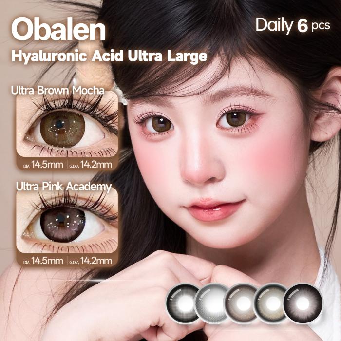 【Ultra Large Daily】Obalen Hyaluronic Acid Ultra Large Series Daily 6 ...